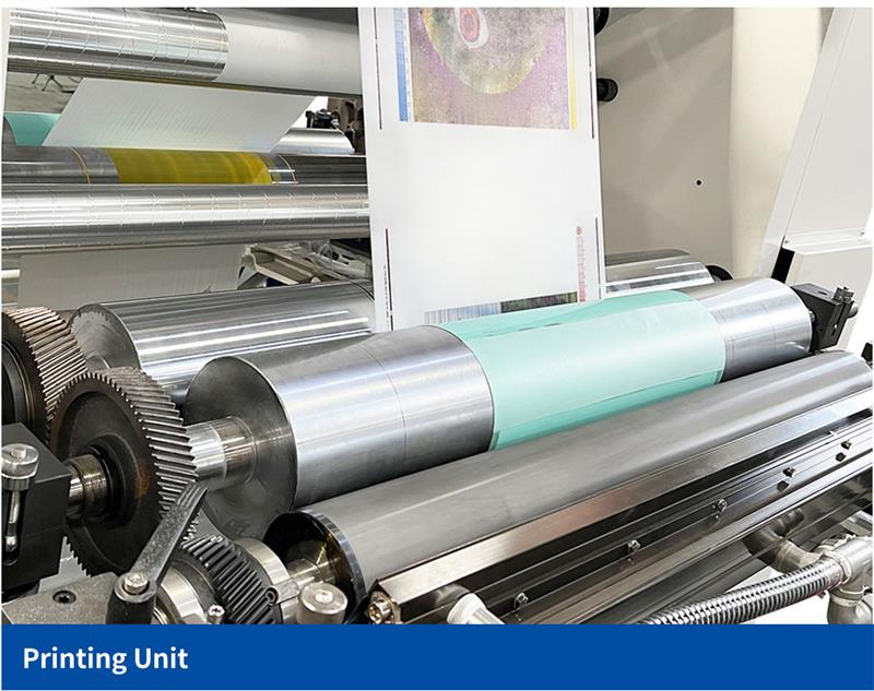 Stack type flexo printing machine for paper