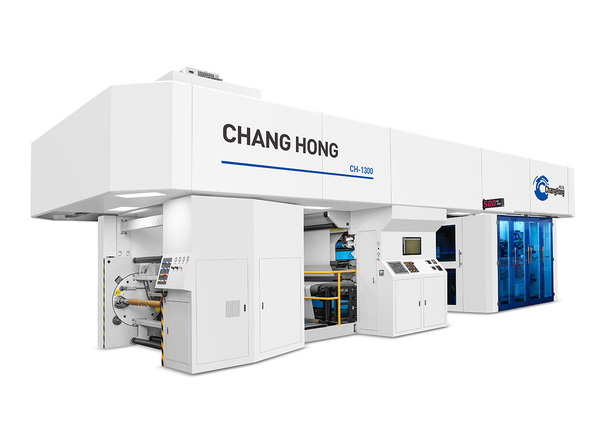 4 COLOUR GEARLESS CI FLEXO PRINTING PRESS