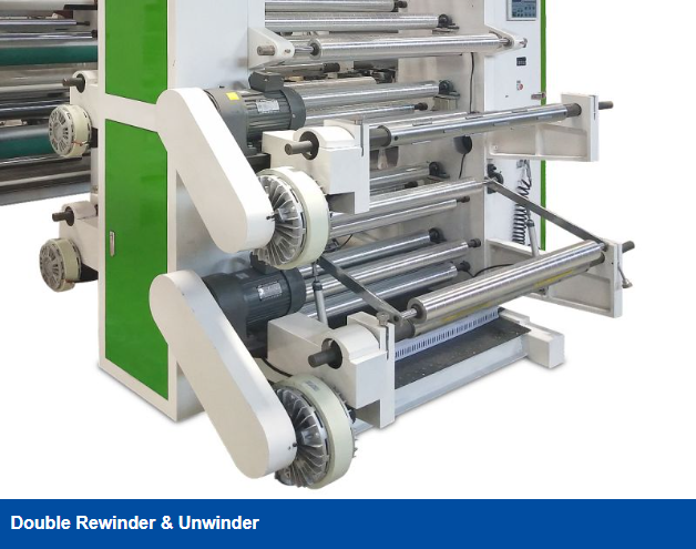 8 Colour Stack Flexo Printing Machine