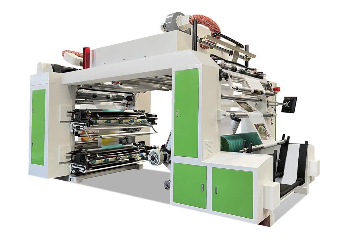 Stack type flexo printing machine for paper